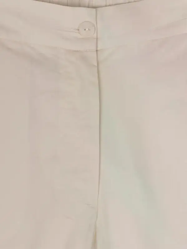 MOUTAKI Vanilla Beige Wide Leg Trousers