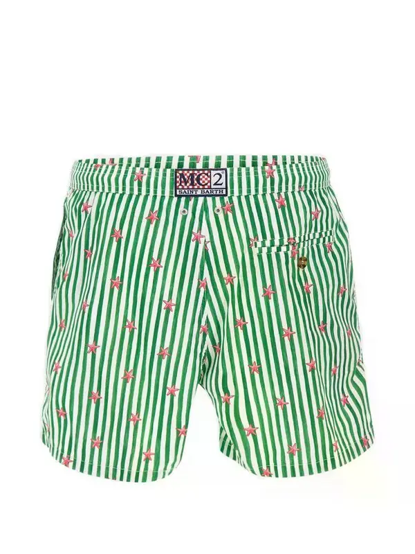 MC2 SAINT BARTH Starfish Print Swim Shorts