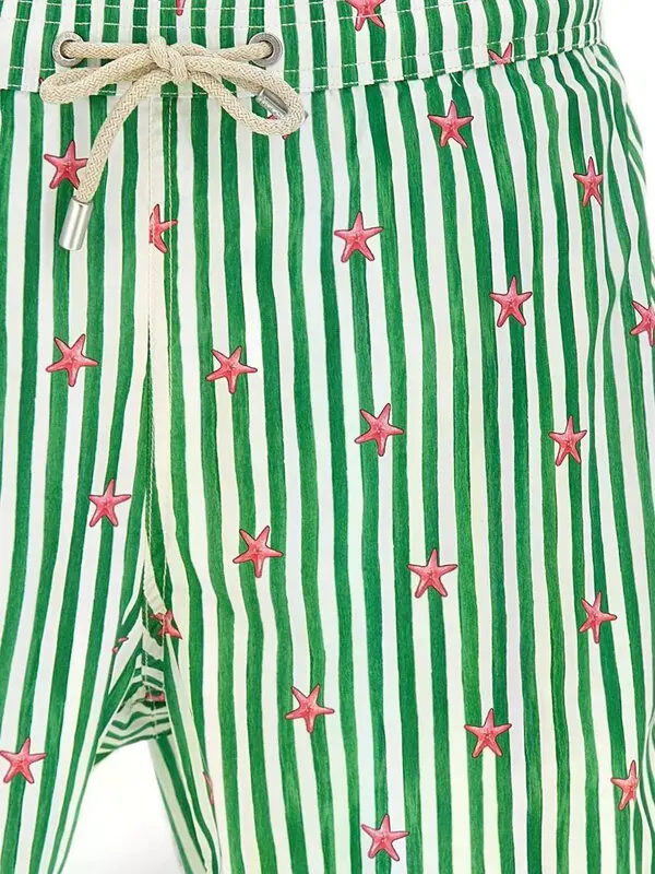 MC2 SAINT BARTH Starfish Print Swim Shorts
