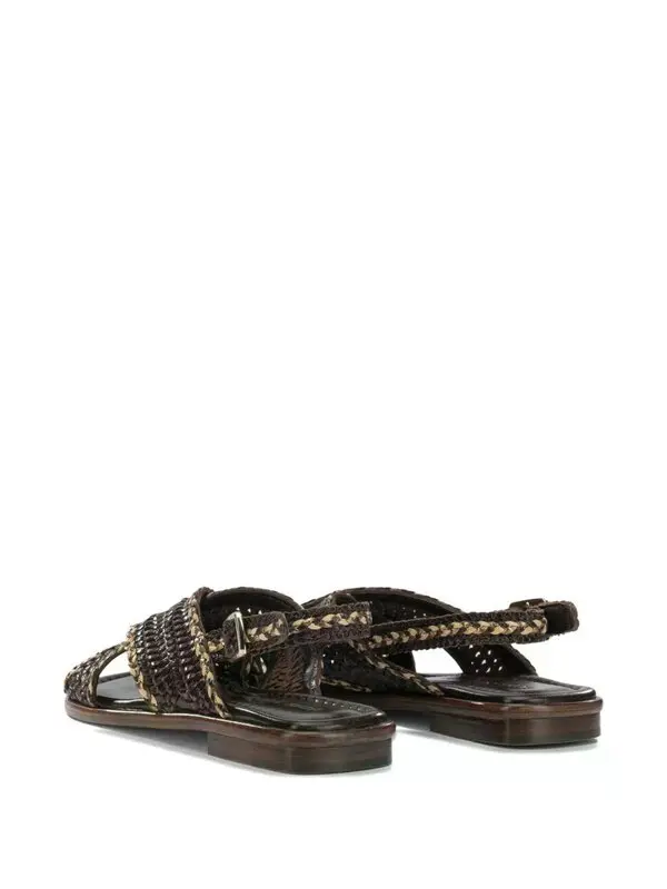 TONI PONS Woven Crossover Sandals