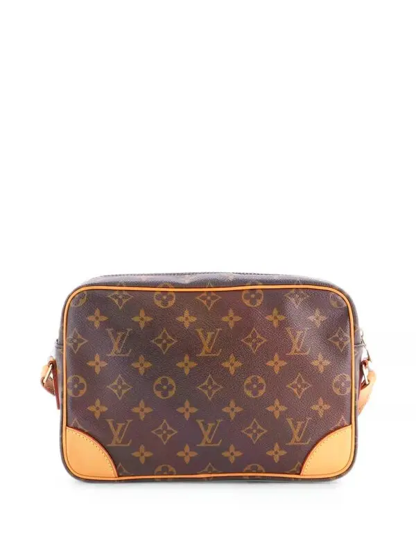 LOUIS VUITTON Trocadero Monogram Canvas 27 Crossbody Bag - Brown