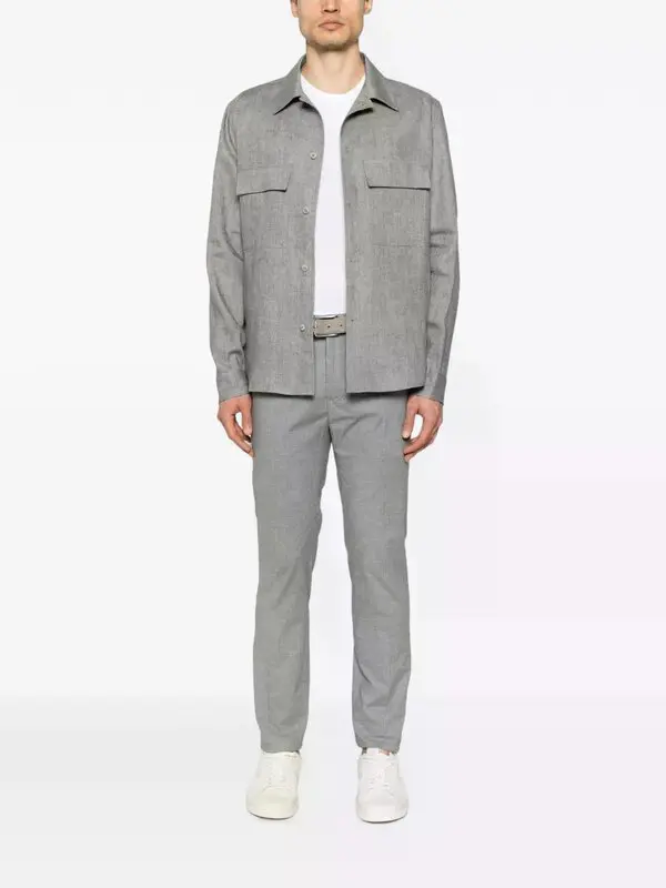 BRIGLIA 1949 John Flap-pocket Shirt Jacket