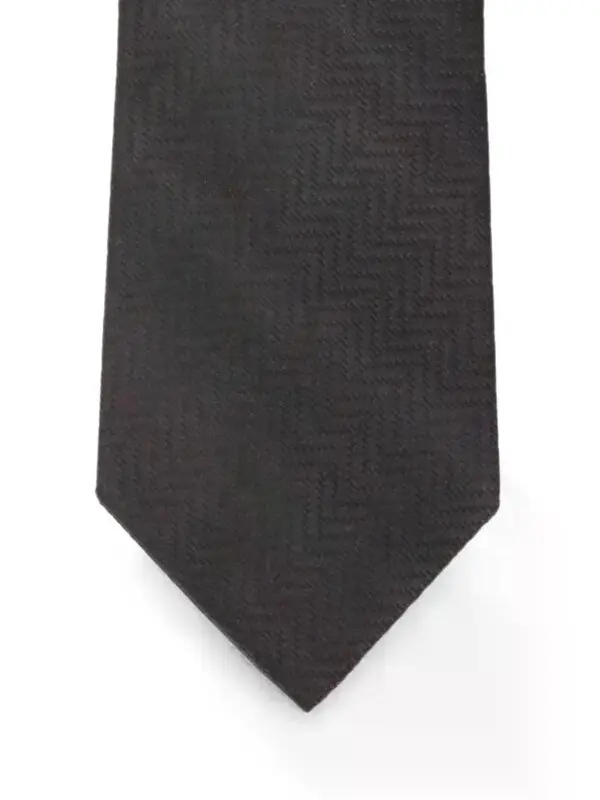 TOM FORD Herringbone Pattern Neck Tie