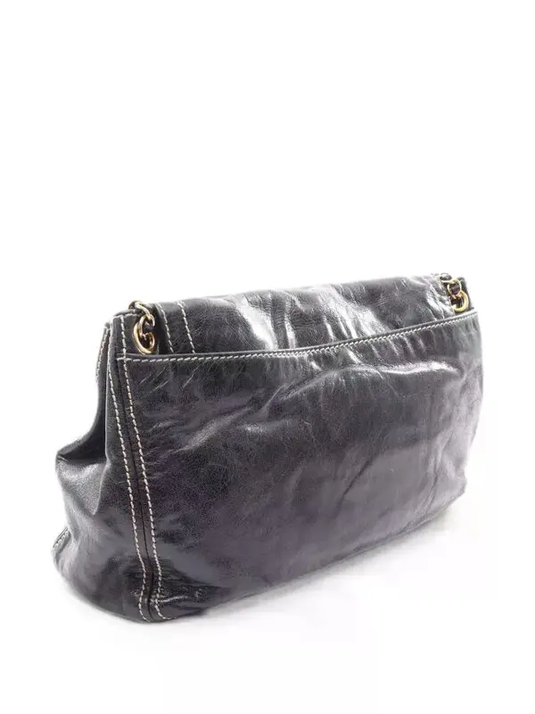 Prada Vitello Shine Chain Shoulder Bag