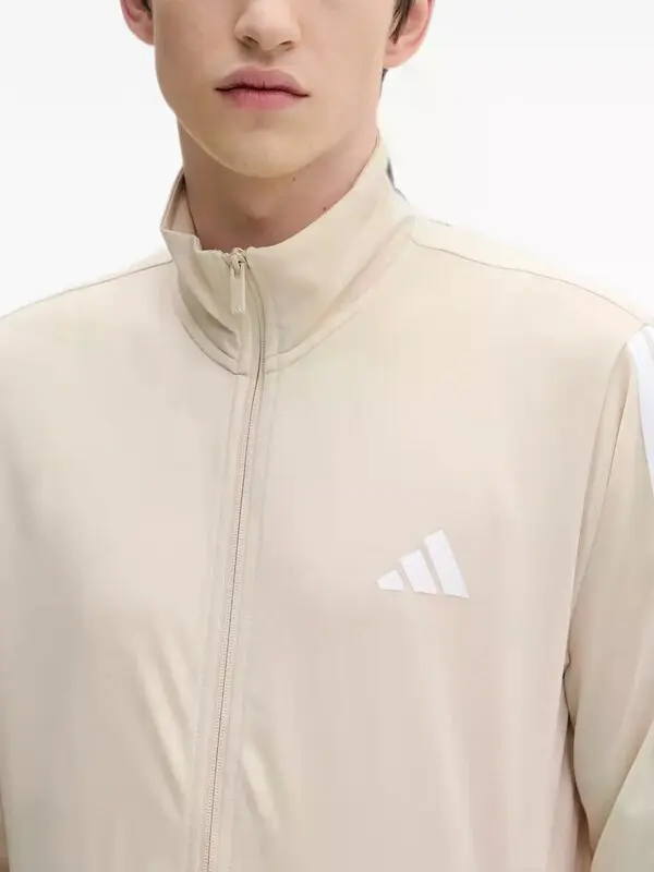 Adidas Side-stripe Zip-up Sweater