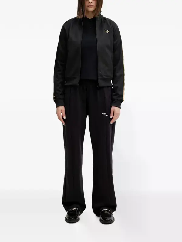 Fred Perry Embroidered Logo Zip-up Sweatshirt