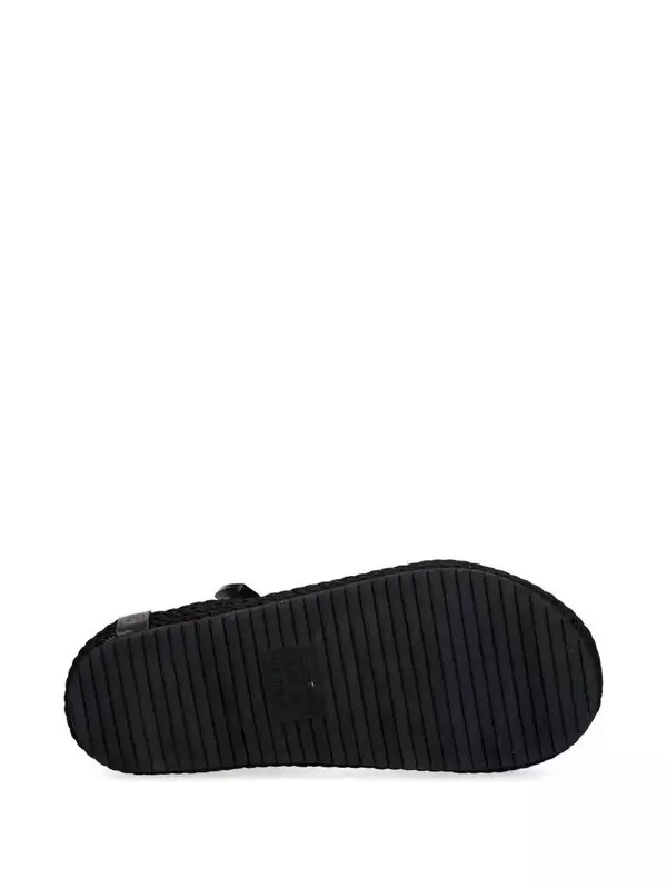 BOHONOMAD Miami Zebra-print Rope Sandals