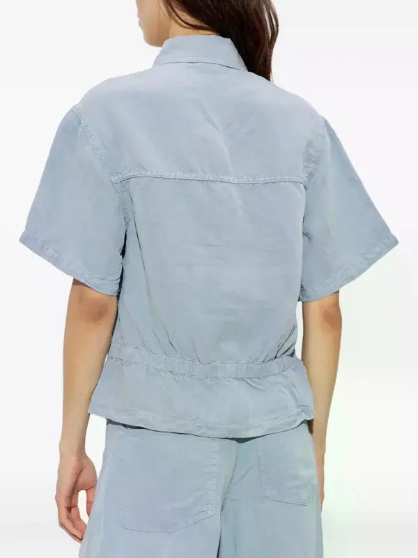 ALLSAINTS Elasticated Waist Short-sleeve Shirt
