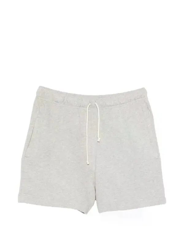 MERZ B. SCHWANEN Cotton Drawstring Shorts - Grey