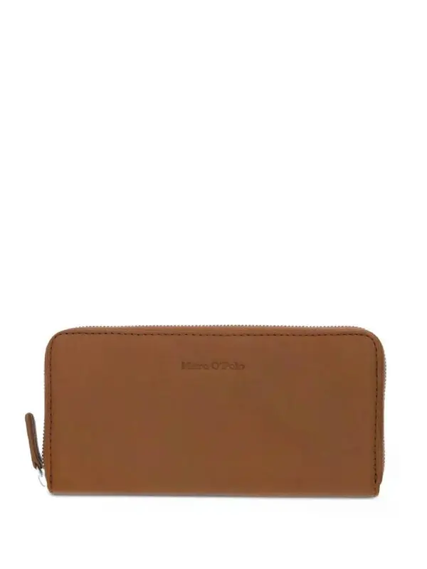 Marc O'polo Logo-debossed Zip-around Wallet