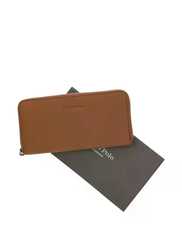 Marc O'polo Logo-debossed Zip-around Wallet