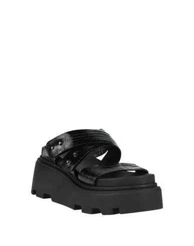Premiata Leather Sandals With Lug Sole