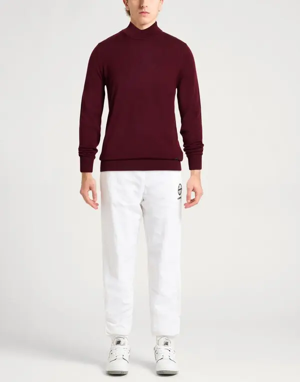 Iceberg Turtleneck Burgundy Size Wool - Red