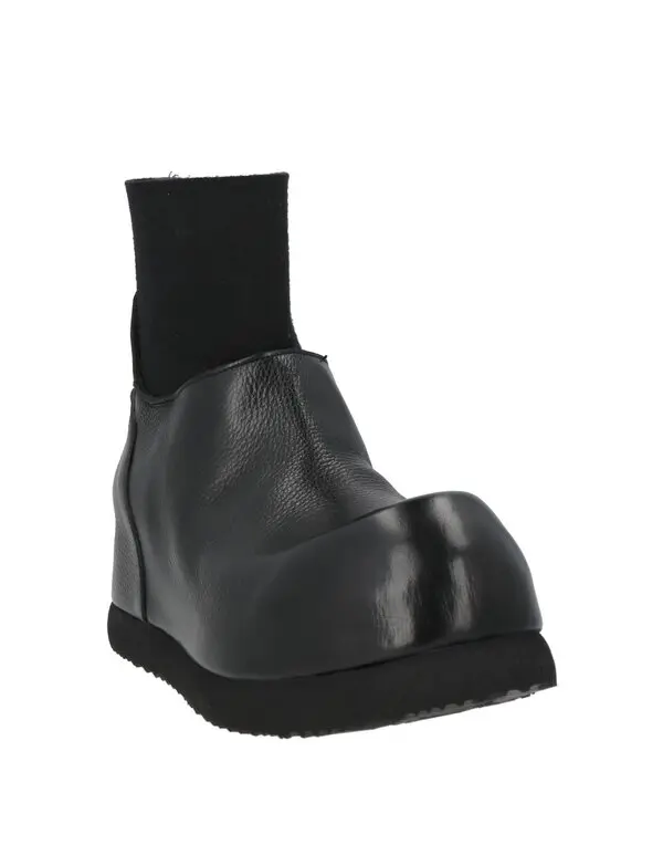 Premiata Ankle Boots Leather With Knitted Trims