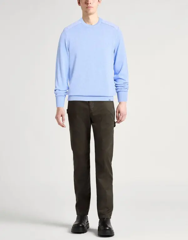 Paul & Shark Cotton & Linen Crewneck Sweater - Blue
