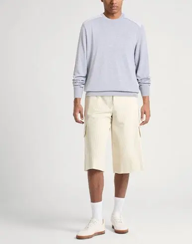 Paul & Shark Light Cotton & Linen Crewneck Sweater - Grey