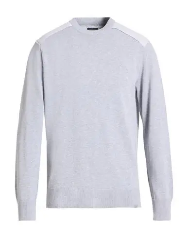 Paul & Shark Light Cotton & Linen Crewneck Sweater - Light Grey