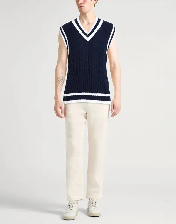 DRUMOHR Cable Knit Cotton Vest