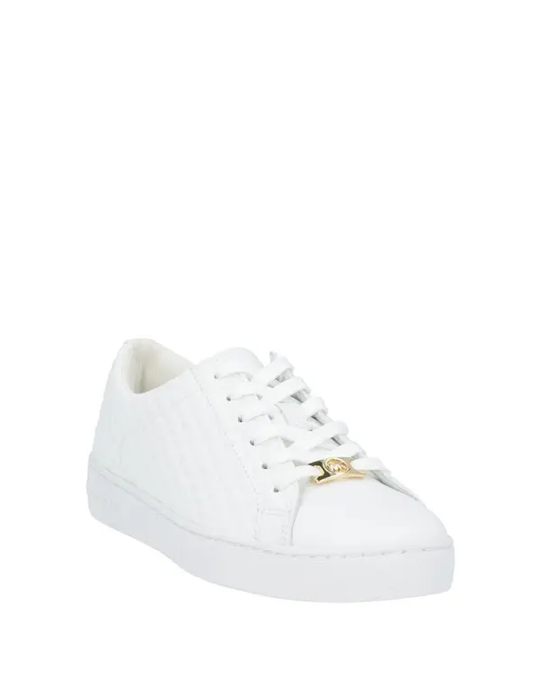 Michael Kors Leather Logo-embellished Lace-up Sneakers
