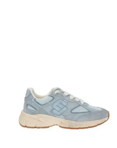 ENTERPRISE JAPAN Sneakers Sky Size Leather, Textile Fibers - Blue