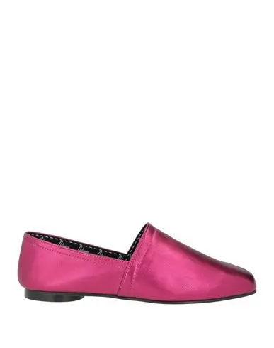 CastaÑer Leather Loafers - Fuchsia
