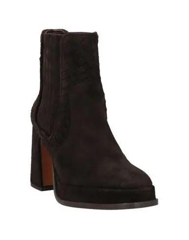 CastaÑer Suede Chelsea Ankle Boots - Black