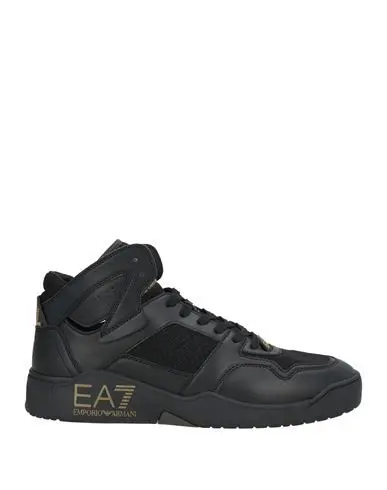 EA7 Sneakers Size Polyester, Polyurethane - Black