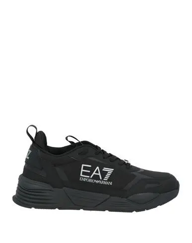 EA7 Sneakers Size Textile Fibers, Synthetic Material - Black