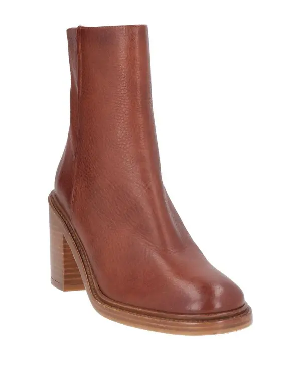 ZINDA Leather Ankle Boots