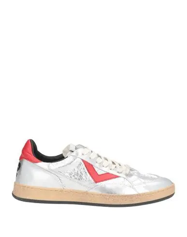 4B12 Sneakers Size Leather, Synthetic Material - Silver