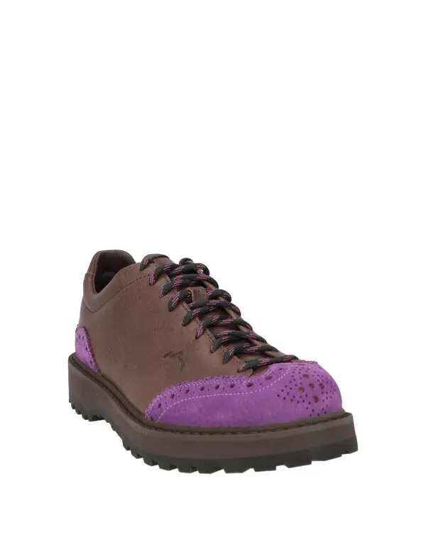Diemme Ampezzo Two-tone Lace-up Leather Shoes