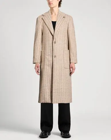 TAKESHY KUROSAWA Coat Size Wool, Polyester - Beige