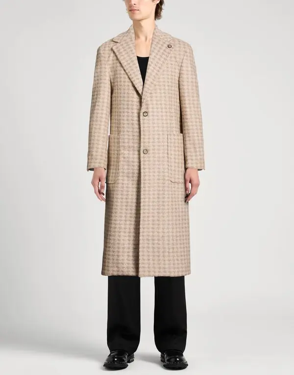 TAKESHY KUROSAWA Coat Size Wool, Polyester - Beige