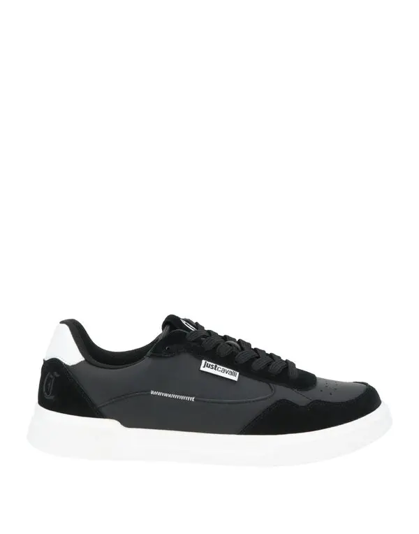 Just Cavalli Leather Low-top Sneakers