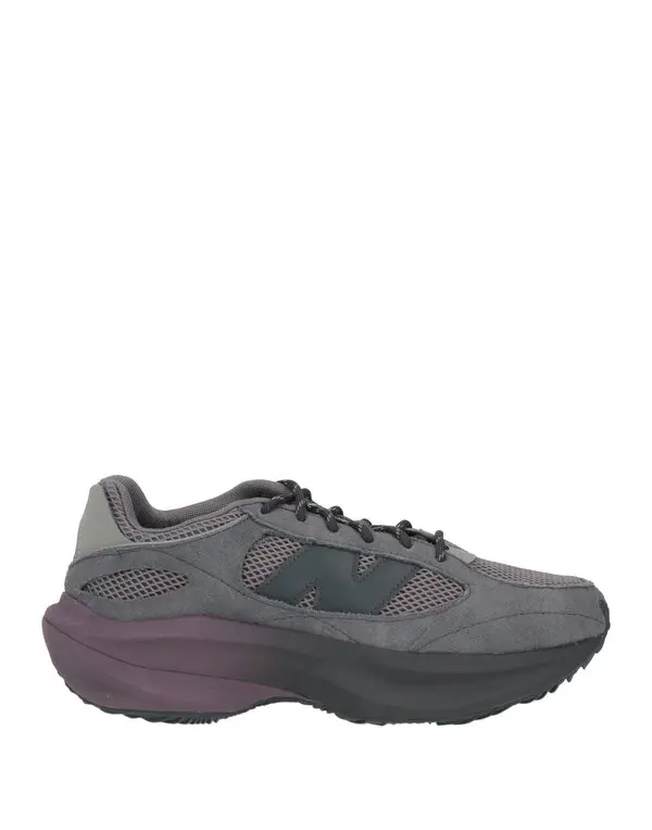 NEW BALANCE Wrpdf Leather & Textile Sneakers - Grey