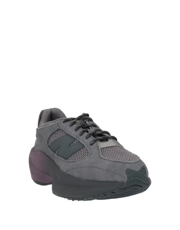 NEW BALANCE Wrpdf Leather & Textile Sneakers - Grey