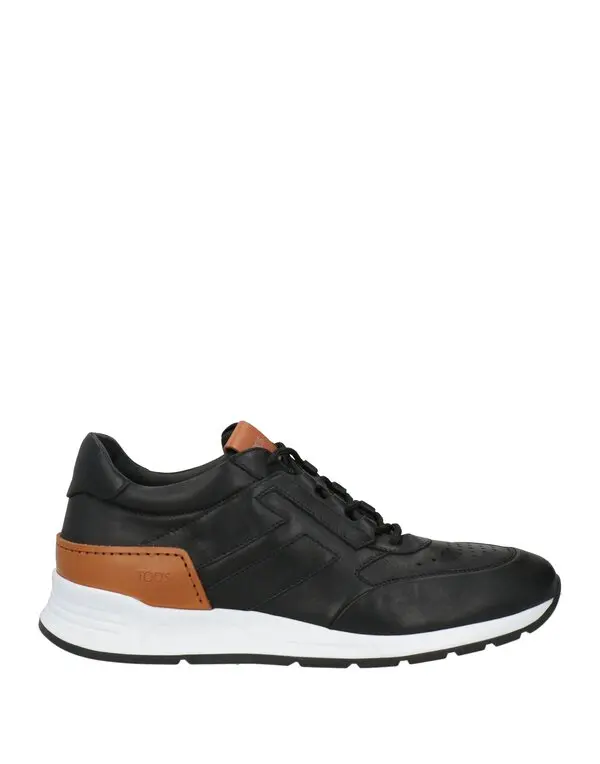TOD'S Leather Low-top Sneakers - Black