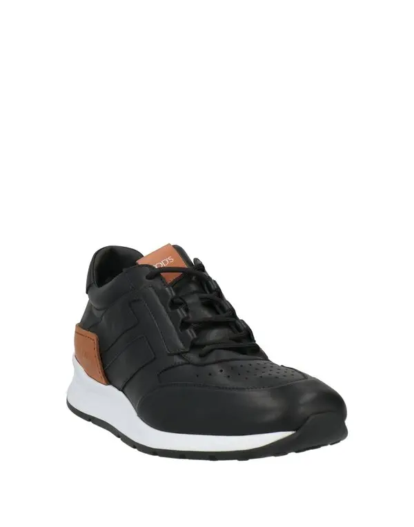 TOD'S Leather Low-top Sneakers - Black