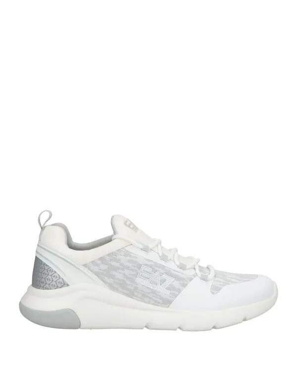 EA7 Low-top Sneakers In Light Textile Fibers