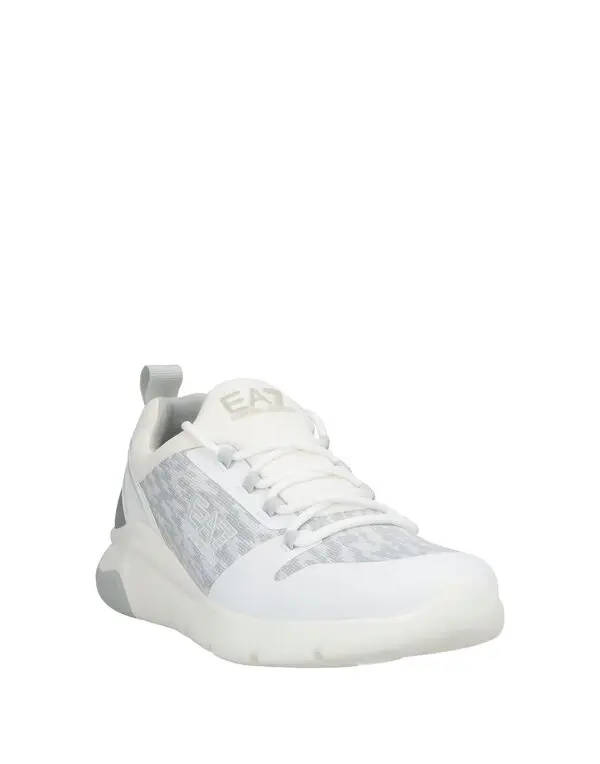 EA7 Low-top Sneakers In Light Textile Fibers