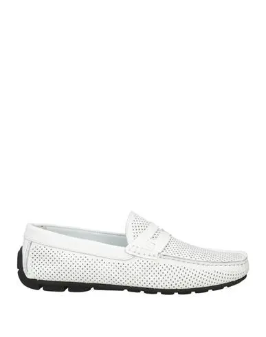 BALDININI Leather Perforated Loafers