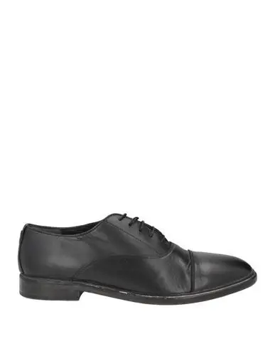 Moma Calfskin Lace-up Oxford Shoes - Black