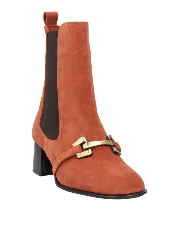 TOSCA BLU Ankle Boots Rust Size Leather