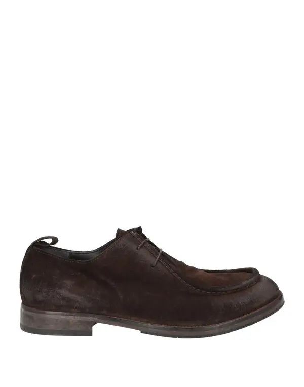 Moma Dark Leather Lace-up Shoes