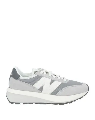 NEW BALANCE 370a Sneakers Light Size Leather, Textile Fibers - Grey