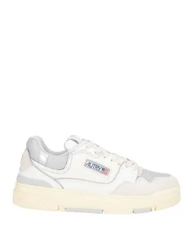 AUTRY Sneakers In Leather And Textile Fibers - Grey