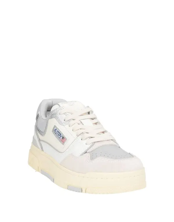 AUTRY Sneakers In Leather And Textile Fibers