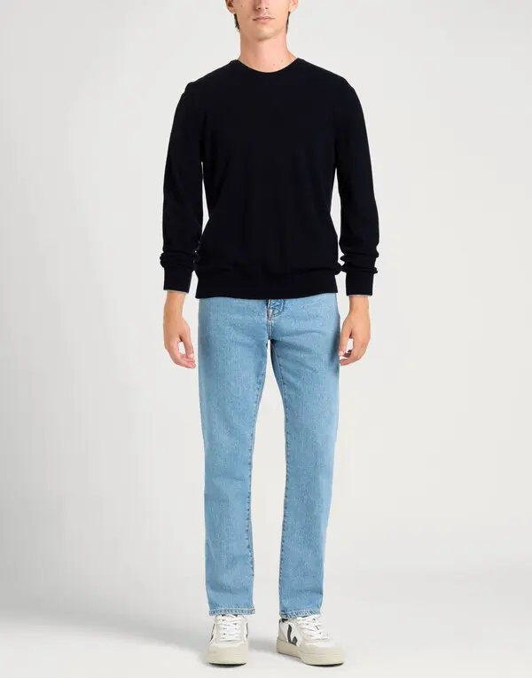 Altea Virgin Wool Crewneck Sweater - Blue