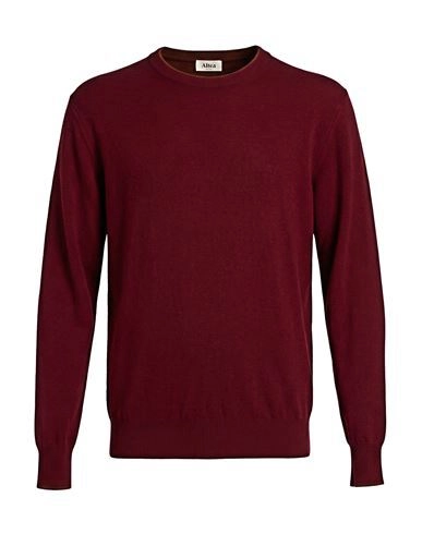 Altea Virgin Wool Crewneck Sweater - Red