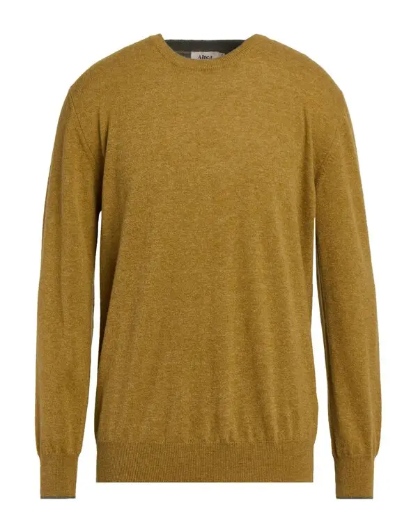 Altea Sweater Mustard Size Virgin Wool